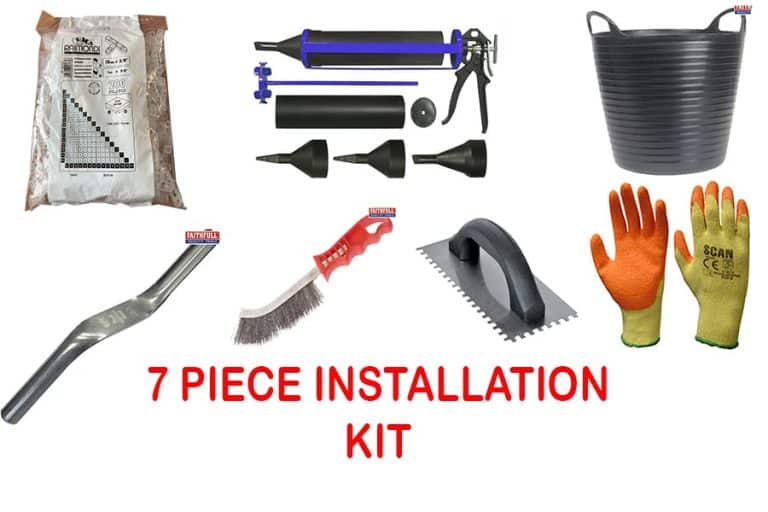 Brick Slip & Brick Tile Installation Kit