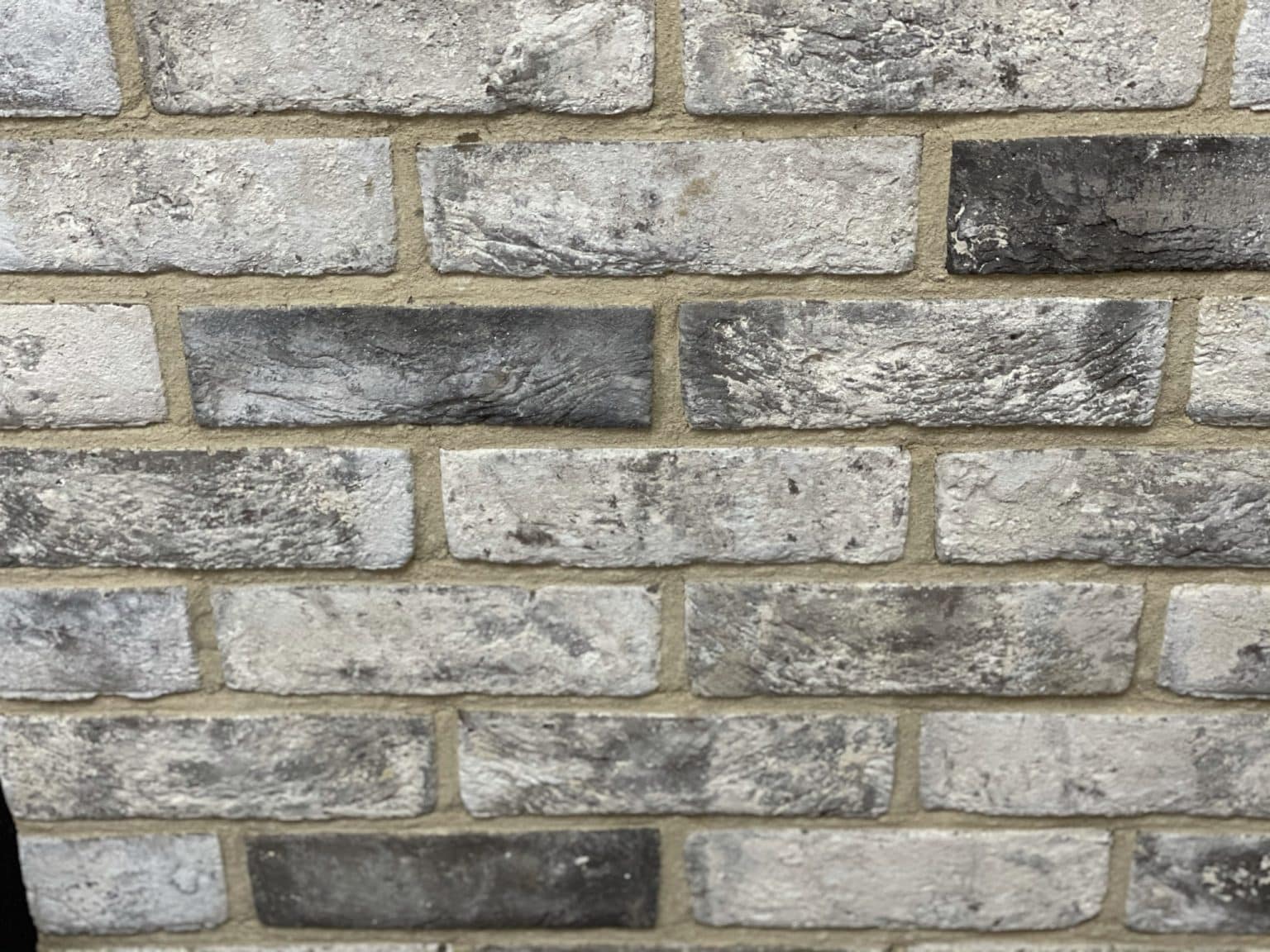 Iced Grey Brick Slips — Slips From Stock