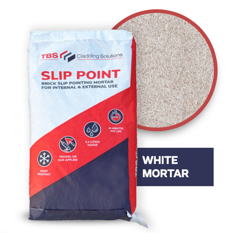 Brick Slip Mortar for Easy Pointing