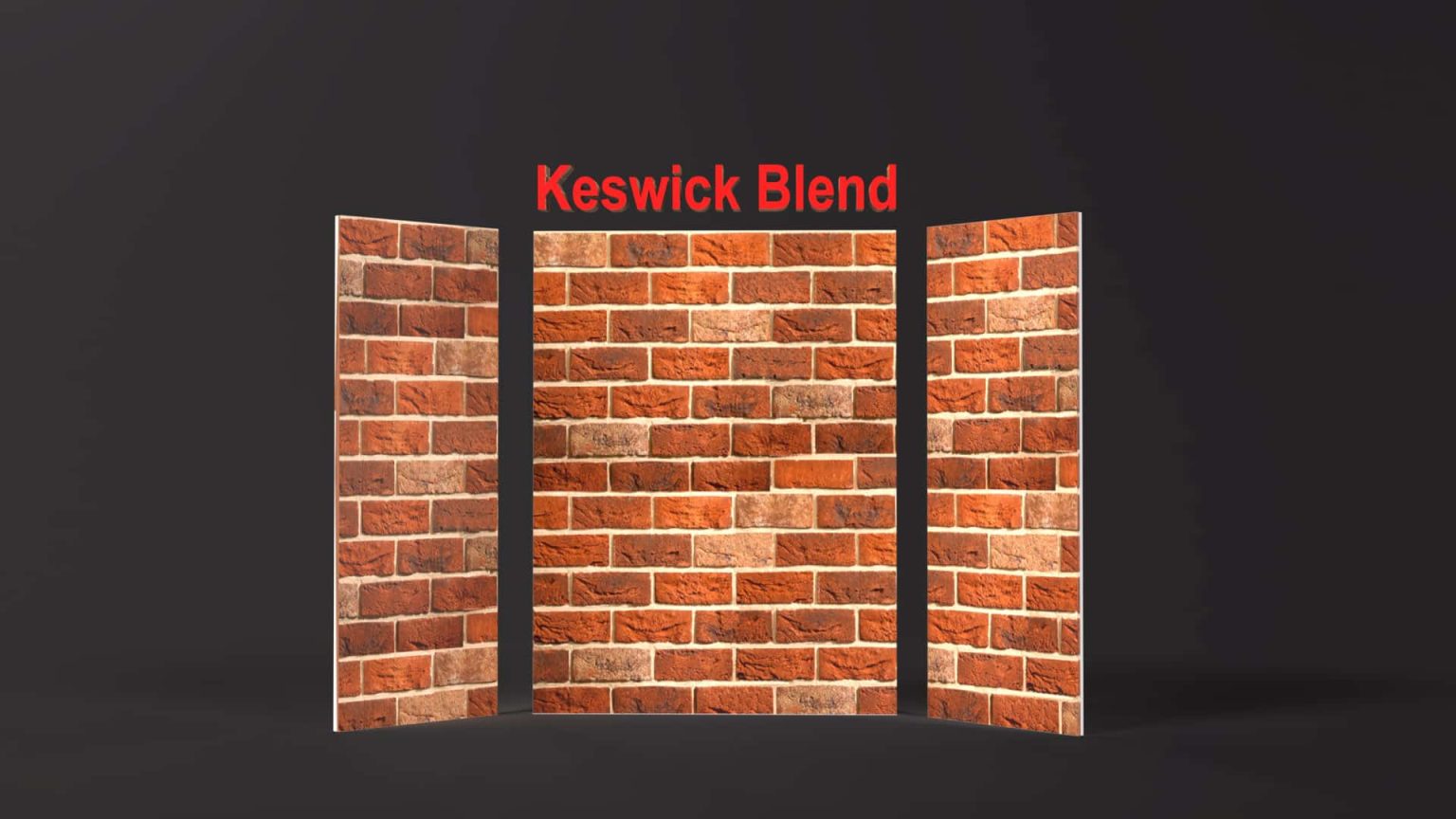 Fireplace Brick Panels | Keswick Blend | Slips From Stock | Chamber Panels