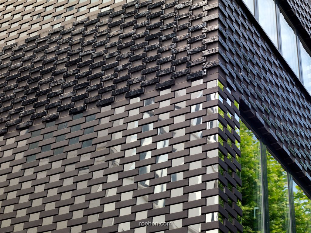 Brick Slips - Anthracite Smooth Blend Sample - Slips From Stock