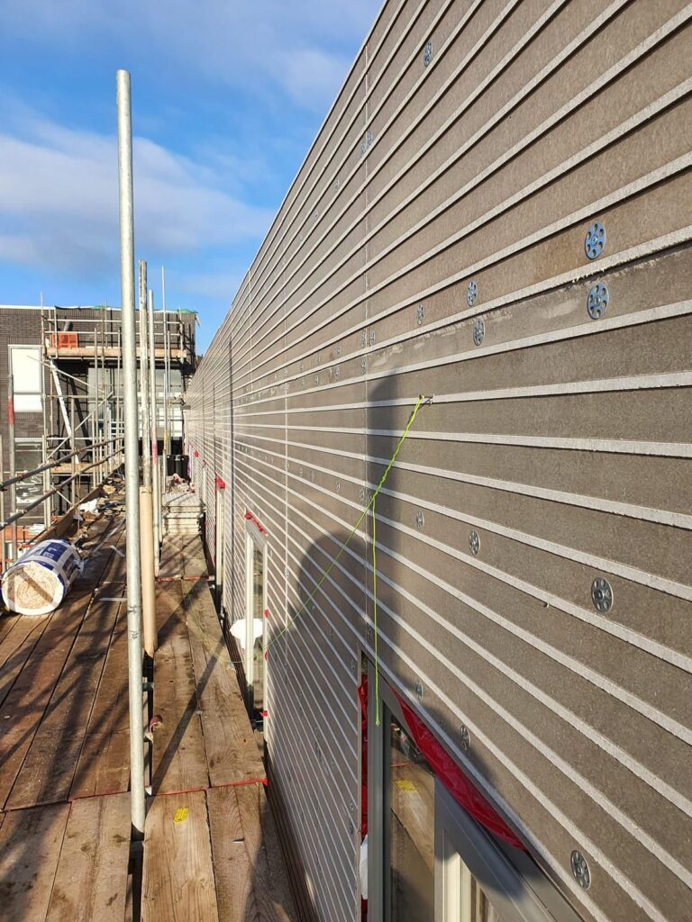Brick Slip cladding panel tracking system