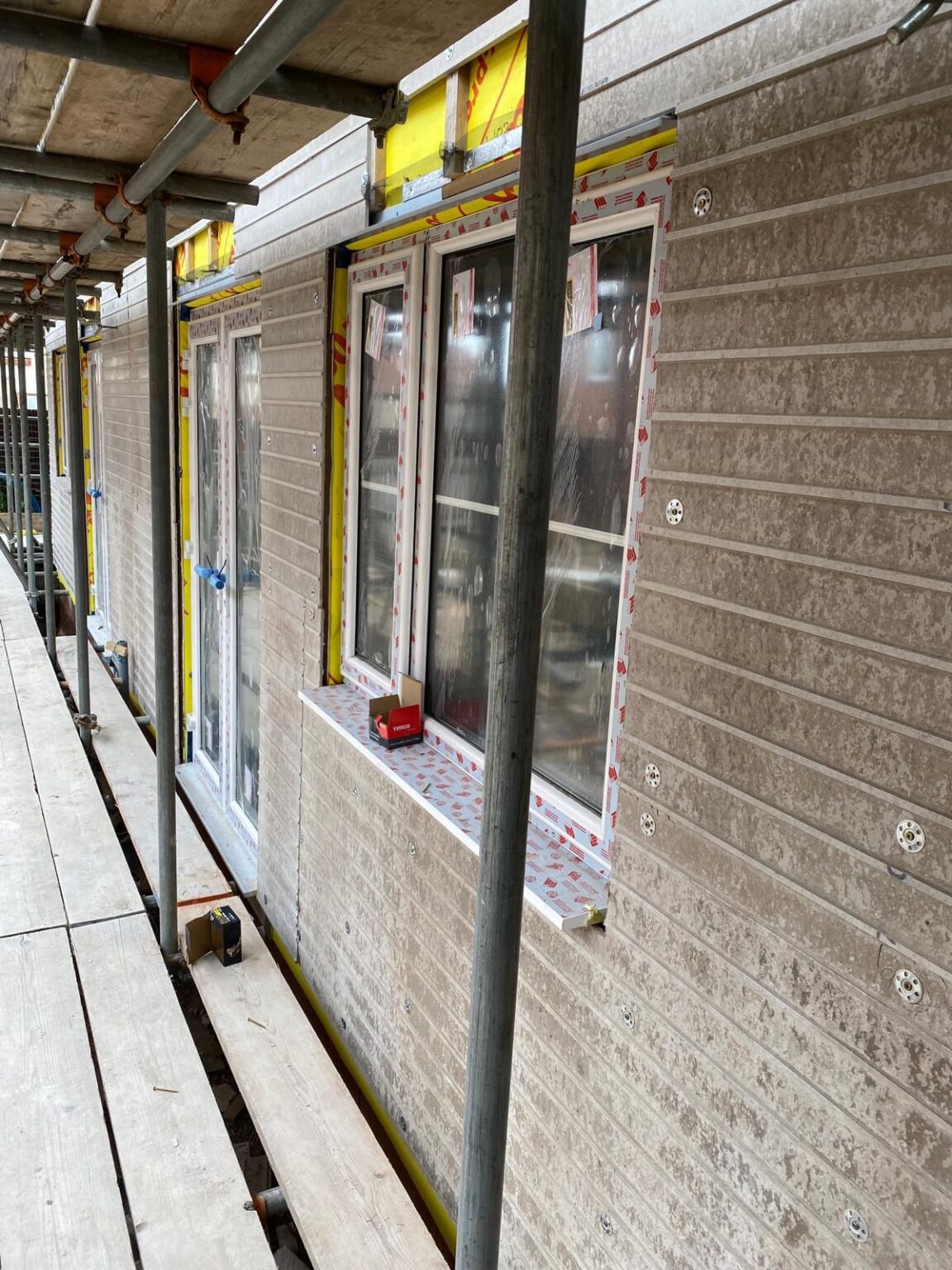 Brick Slip cladding panel tracking system