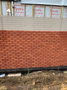 Brick Slip cladding panel tracking system
