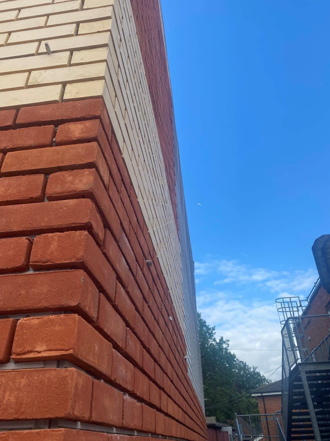 Brick Slip cladding panel tracking system