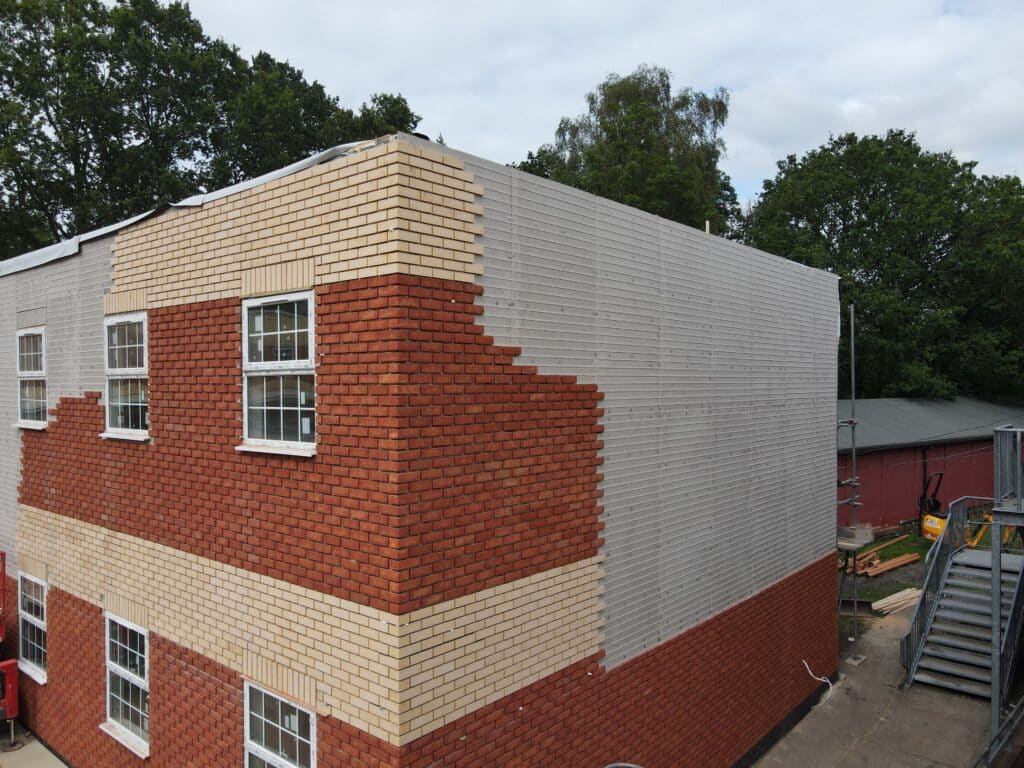 Brick Slip cladding panel tracking system